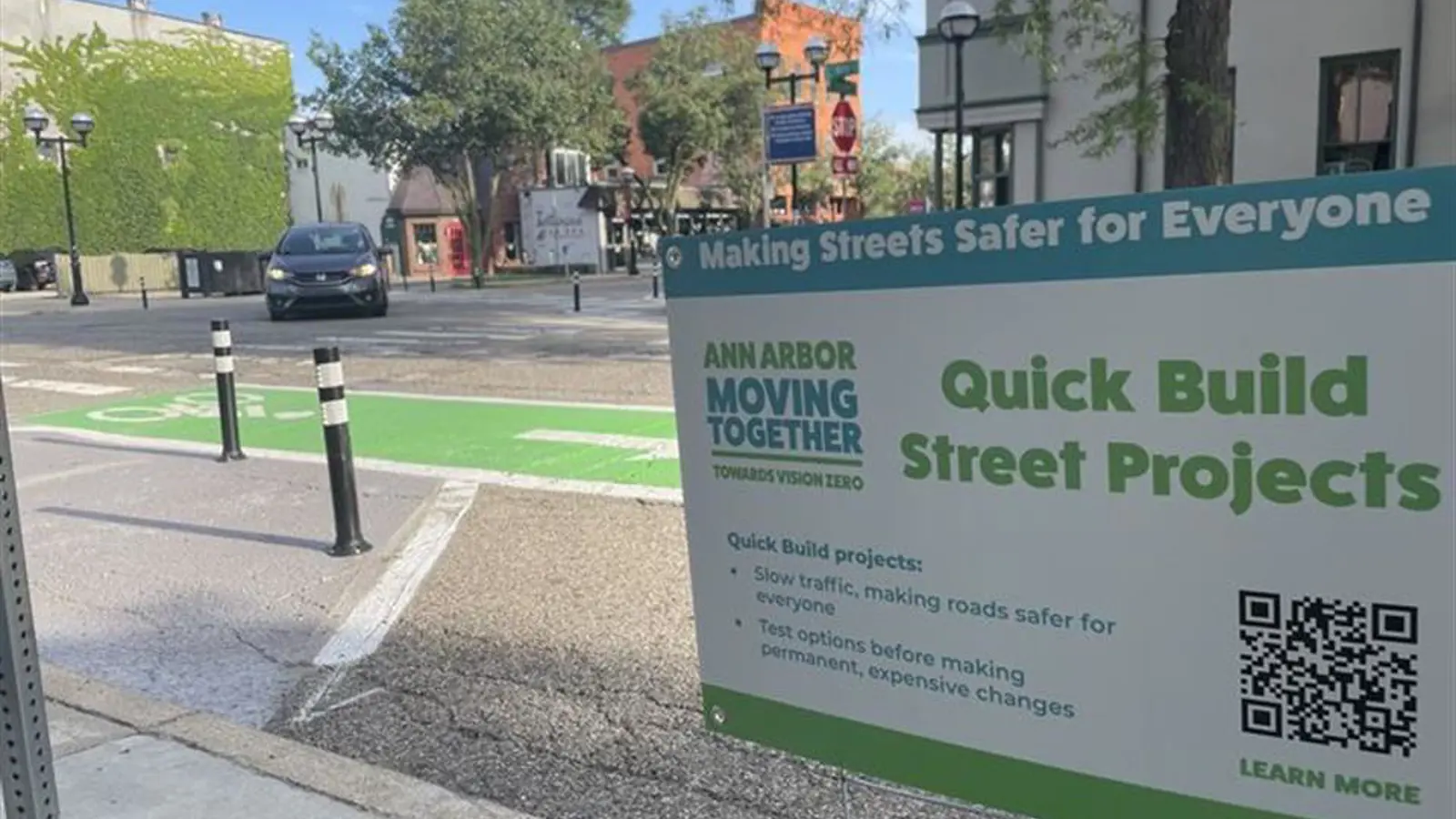 Vision Zero Plan Quick Builds | City of Ann Arbor