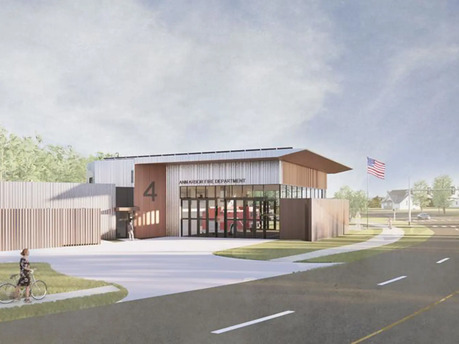 Net-zero Fire Station | City of Ann Arbor