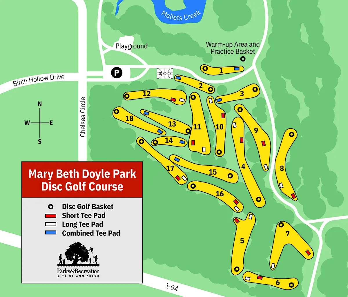 Disc Golf | City of Ann Arbor
