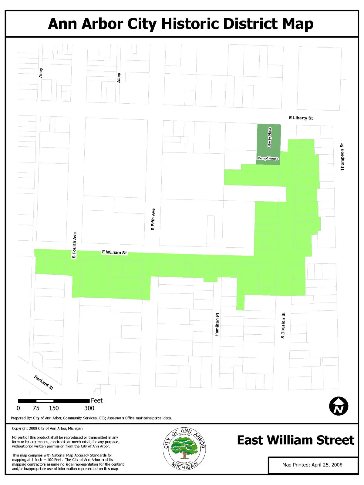 Historic District Maps | City of Ann Arbor